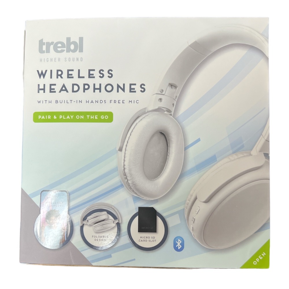Trebl Wireless Headphones (Brand New) - Own4Less